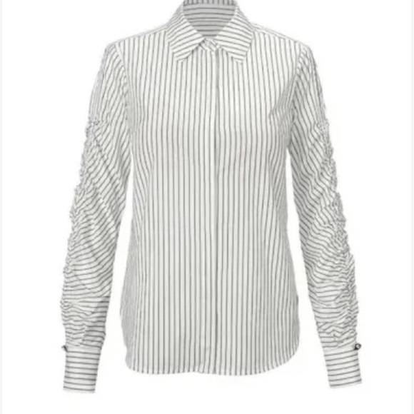 CAbi | Tops | Cabi Linear Shirt Fall 23 New Medium | Poshmark